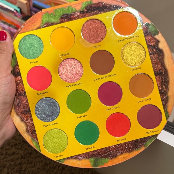 Glamlite | Makeup | Glamlite Burger Eyeshadow Palette | Poshmark
